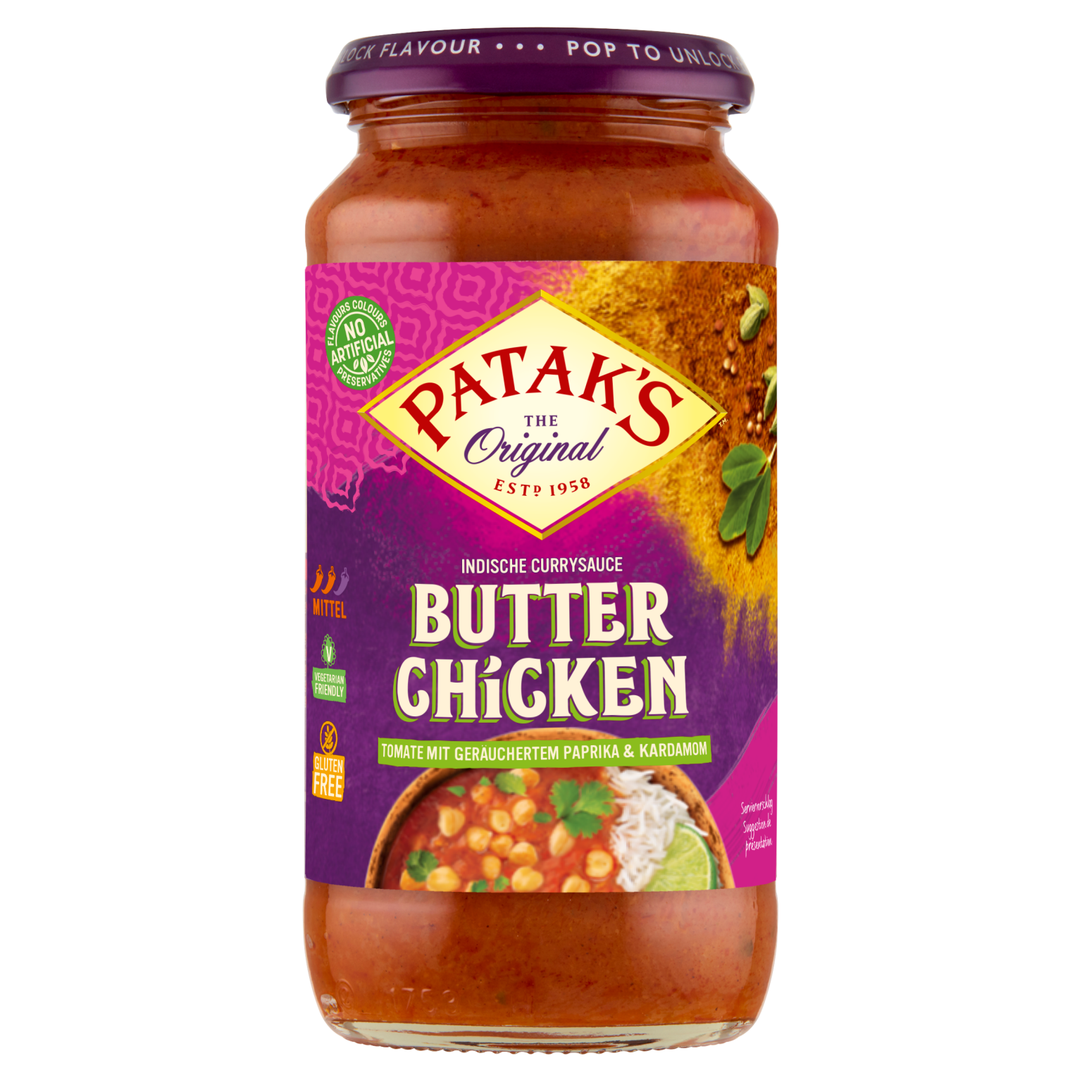 BUTTER CHICKEN Sauce – Pataks